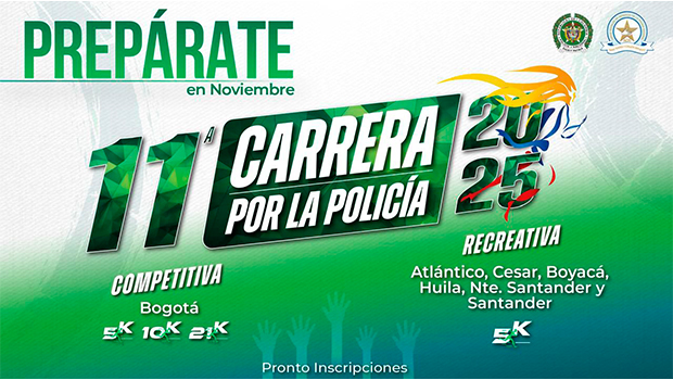 Carrera por la Policía 2025 | Policía Nacional de Colombia